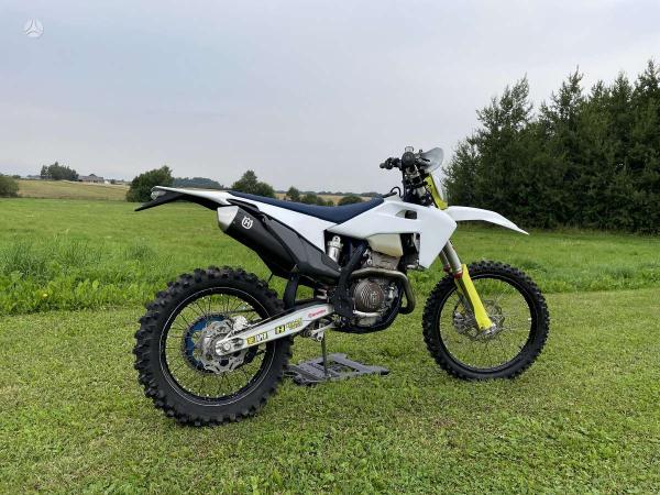 White Husqvarna FE 2021 in Anyksciai, with an engine capacity of 0.35 L and mileage of 5 thousand km for 5400 €, photo 4 on AUTOMOTO.COM.LV