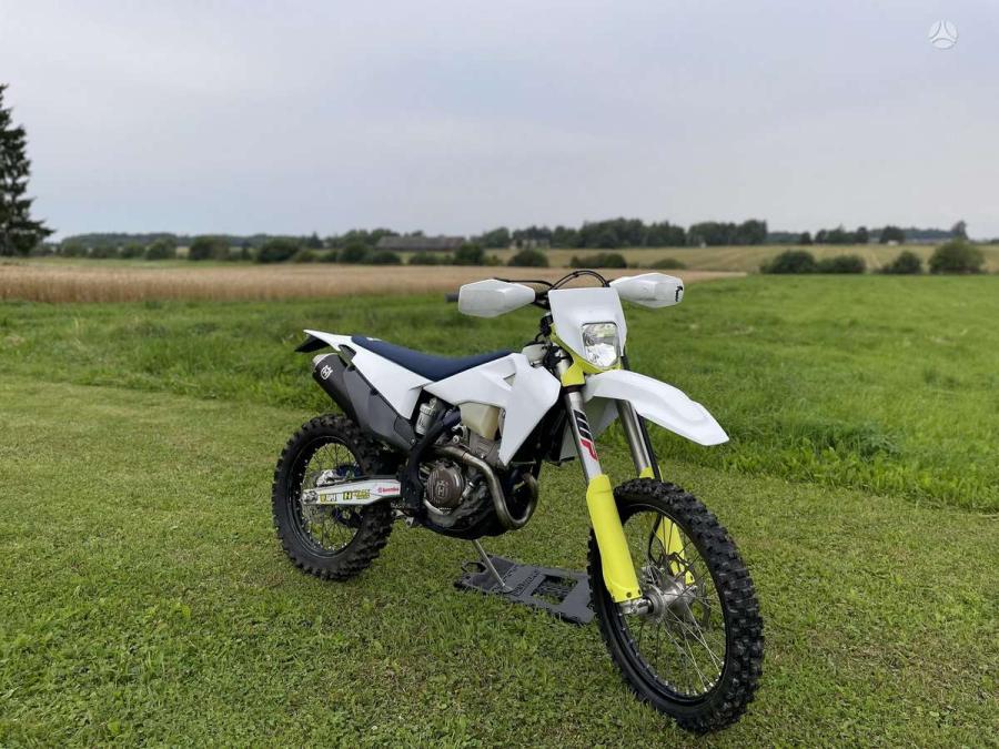 White Husqvarna FE 2021 in Anyksciai, with an engine capacity of 0.35 L and mileage of 5 thousand km for 5400 €, photo 7 on AUTOMOTO.COM.LV