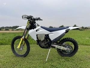 White Husqvarna FE 2021 in Anyksciai, with an engine capacity of 0.35 L and mileage of 5 thousand km for 5400 €, photo 9 on AUTOMOTO.COM.LV