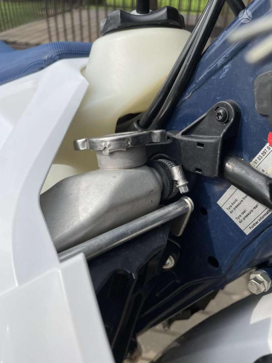 White Husqvarna FE 2021 in Anyksciai, with an engine capacity of 0.35 L and mileage of 5 thousand km for 5400 €, photo 19 on AUTOMOTO.COM.LV