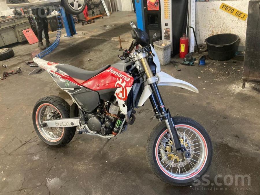 Husqvarna SM 610 2006 in Riga, with an engine capacity of 0.58 L and mileage of 0 thousand km for 2500 €, photo 1 on AUTOMOTO.COM.LV