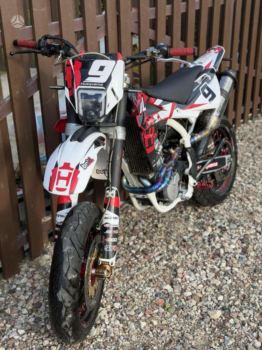 Husqvarna SM 2009 Marijampole, ar dzinēja tilpumu 0.50 L un nobraukumu 0 tūkst. km par 3999 €, foto 4 vietnē AUTOMOTO.COM.LV