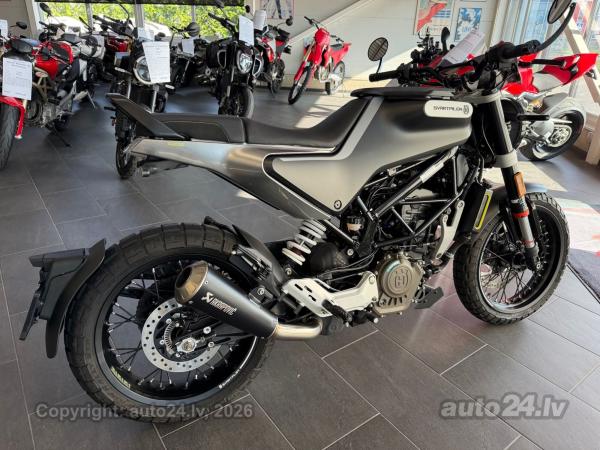 Grey Husqvarna Svartpilen 125 2022 in Tallinn, with an engine capacity of 0.13 L and mileage of 3 thousand km for 2490 €, photo 4 on AUTOMOTO.COM.LV