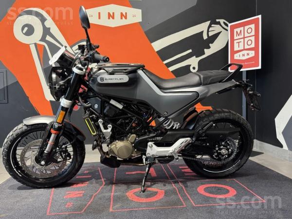 Husqvarna Svartpilen 125 2022 in Riga, with an engine capacity of 0.13 L and mileage of 0 thousand km for 3199 €, photo 2 on AUTOMOTO.COM.LV