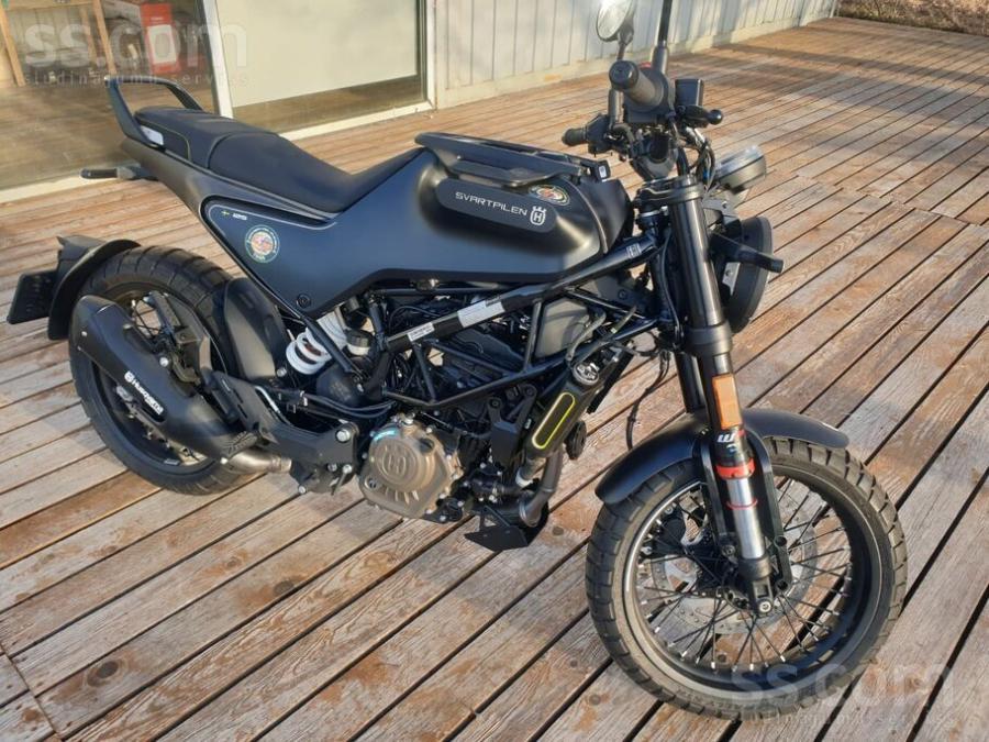Husqvarna Svartpilen 125 2025 Rīga, ar dzinēja tilpumu 0.13 L un nobraukumu 0 tūkst. km par 4500 €, foto 1 vietnē AUTOMOTO.COM.LV