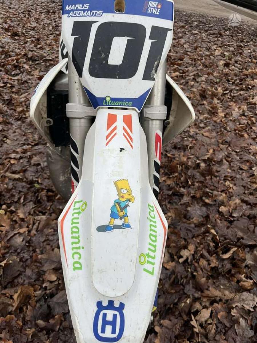 White Husqvarna TC 2019 in Siauliai, with an engine capacity of 85.00 L and mileage of 1 thousand km for 2250 €, photo 7 on AUTOMOTO.COM.LV
