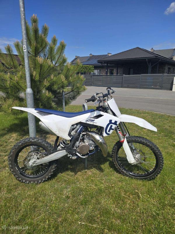 White Husqvarna TC 2022 in Klaipeda, with an engine capacity of 85.00 L and mileage of 0 thousand km for 3500 €, photo 2 on AUTOMOTO.COM.LV