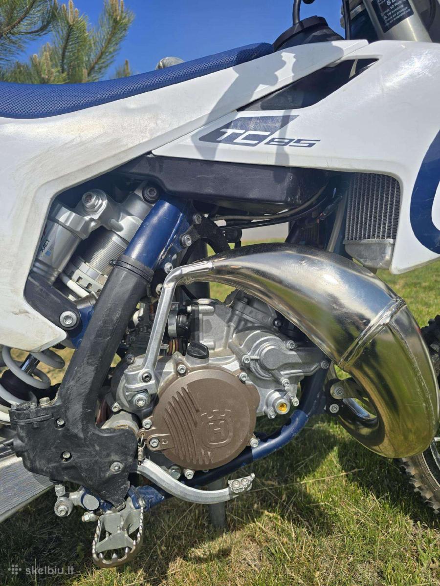 Balts Husqvarna TC 2022 Klaipėda, ar dzinēja tilpumu 85.00 L un nobraukumu 0 tūkst. km par 3500 €, foto 9 vietnē AUTOMOTO.COM.LV
