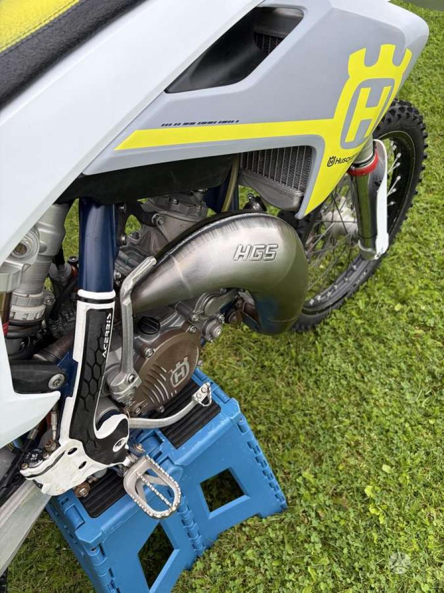 White Husqvarna TC 2023 in Mazeikiai, with an engine capacity of 85.00 L and mileage of 0 thousand km for 2900 €, photo 5 on AUTOMOTO.COM.LV
