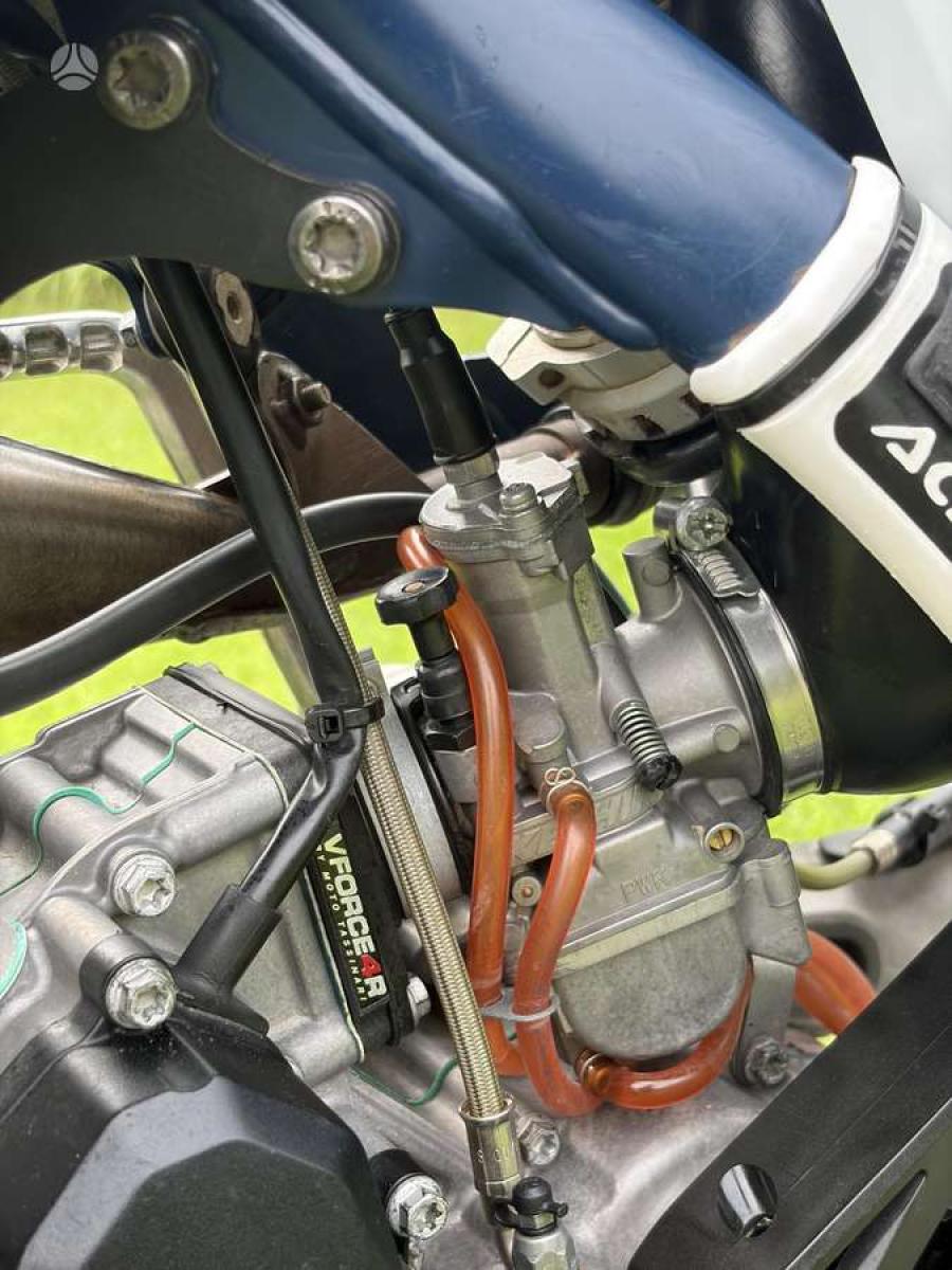 White Husqvarna TC 2023 in Mazeikiai, with an engine capacity of 85.00 L and mileage of 0 thousand km for 2900 €, photo 6 on AUTOMOTO.COM.LV