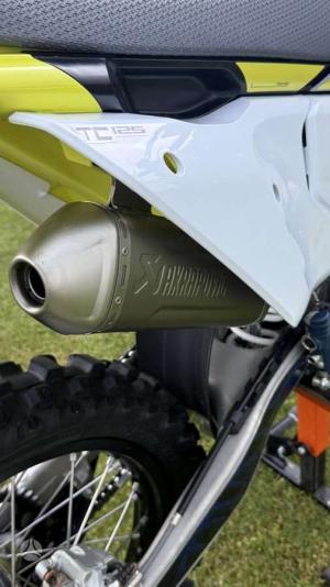 White Husqvarna TC 2024 in Vilnius, with an engine capacity of 0.13 L and mileage of 0 thousand km for 6000 €, photo 8 on AUTOMOTO.COM.LV