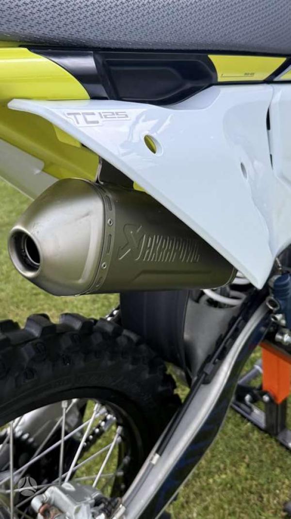 White Husqvarna TC 2024 in Vilnius, with an engine capacity of 0.13 L and mileage of 0 thousand km for 6000 €, photo 7 on AUTOMOTO.COM.LV