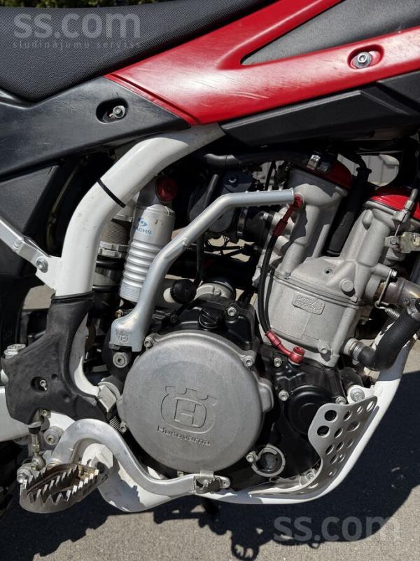 Husqvarna TE 510 2008 in Riga, with an engine capacity of 0.51 L and mileage of 0 thousand km for 2550 €, photo 6 on AUTOMOTO.COM.LV