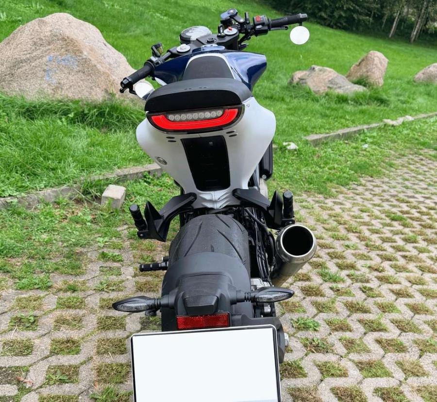 Blue Husqvarna Vitpilen 2020 in Vilnius, with an engine capacity of 0.69 L and mileage of 6 thousand km for 6300 €, photo 11 on AUTOMOTO.COM.LV