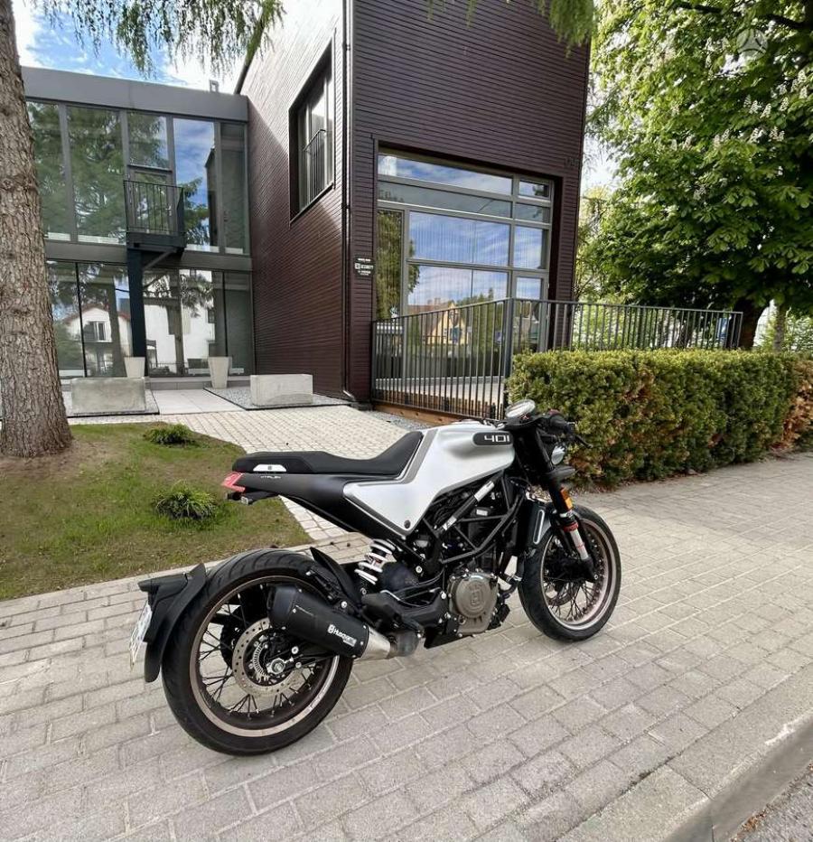Husqvarna Vitpilen 2021 in Klaipeda, with an engine capacity of 0.40 L and mileage of 14 thousand km for 2550 €, photo 4 on AUTOMOTO.COM.LV