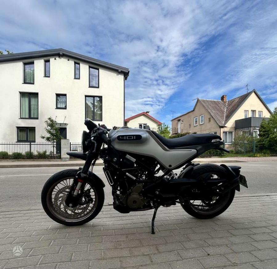 Husqvarna Vitpilen 2021 in Klaipeda, with an engine capacity of 0.40 L and mileage of 14 thousand km for 2550 €, photo 8 on AUTOMOTO.COM.LV
