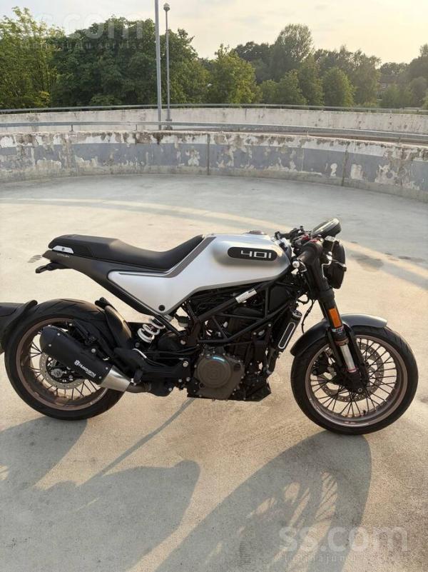 Husqvarna Vitpilen 2021 in Riga, with an engine capacity of 0.37 L and mileage of 0 thousand km for 3500 €, photo 5 on AUTOMOTO.COM.LV