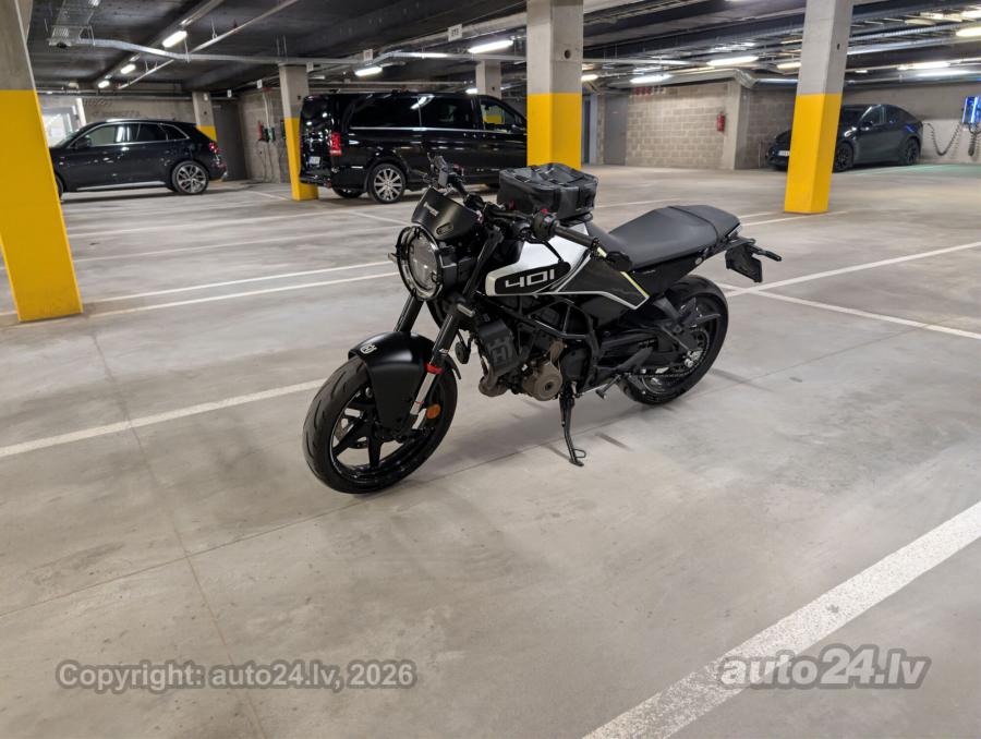 Balts Husqvarna Vitpilen 2025 Tallina, ar dzinēja tilpumu 0.40 L un nobraukumu 4 tūkst. km par 5000 €, foto 9 vietnē AUTOMOTO.COM.LV