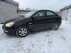 Melns Hyundai Accent 2008 Rīga, ar dzinēja tilpumu 1.60 L un nobraukumu 147 tūkst. km par 1200 €, foto 4 vietnē AUTOMOTO.COM.LV