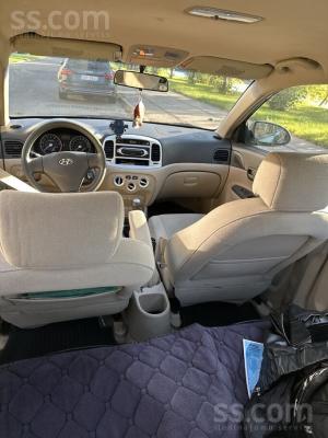 Zaļš Hyundai Accent 2006 Rīga, ar dzinēja tilpumu 1.60 L un nobraukumu 164 tūkst. km par 1850 €, foto 8 vietnē AUTOMOTO.COM.LV