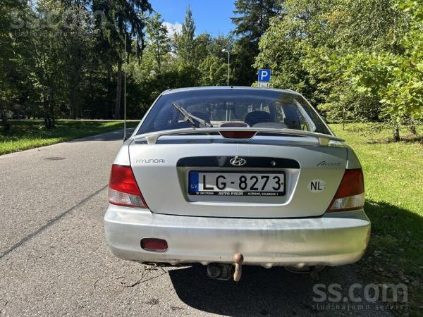 Серый Хендай Акцент 2001 в Алуксне, объемом двигателя 1.30 л и пробегом 0 тыс. км за 650 €, фото 8 на AUTOMOTO.COM.LV
