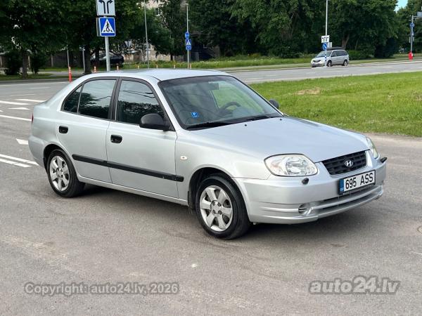 Pelēks Hyundai Accent 2004 Narva, ar dzinēja tilpumu 1.30 L un nobraukumu 101 tūkst. km par 1499 €, foto 5 vietnē AUTOMOTO.COM.LV