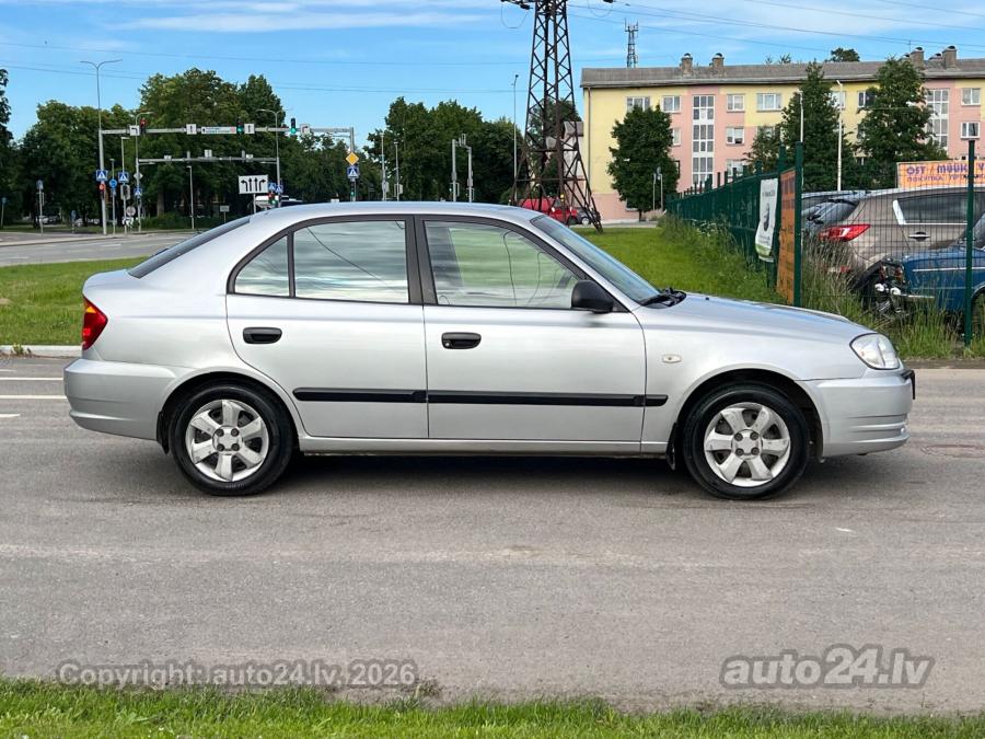 Серый Хендай Акцент 2004 в Нарва, объемом двигателя 1.30 л и пробегом 101 тыс. км за 1499 €, фото 5 на AUTOMOTO.COM.LV
