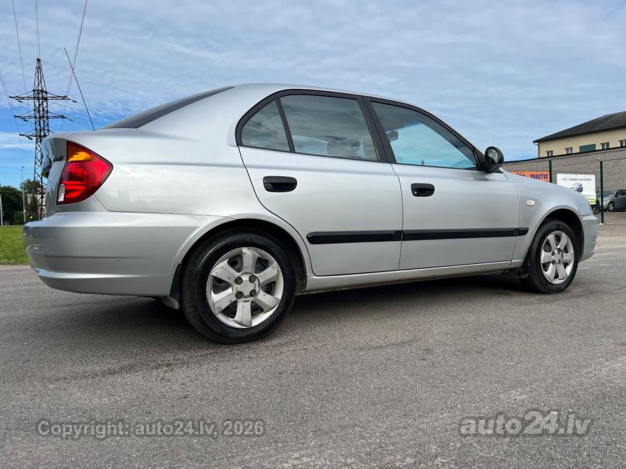 Серый Хендай Акцент 2004 в Нарва, объемом двигателя 1.30 л и пробегом 101 тыс. км за 1499 €, фото 12 на AUTOMOTO.COM.LV