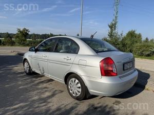 Серый Хендай Акцент 2007 в Огре, объемом двигателя 1.60 л и пробегом 190 тыс. км за 1900 €, фото 6 на AUTOMOTO.COM.LV