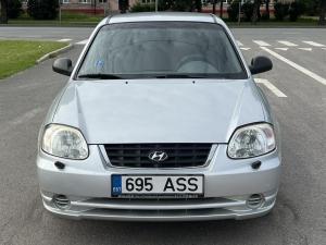 Hyundai Accent 2004 in Narva, with an engine capacity of 1.30 L and mileage of 101 thousand km for 1499 €, photo 4 on AUTOMOTO.COM.LV