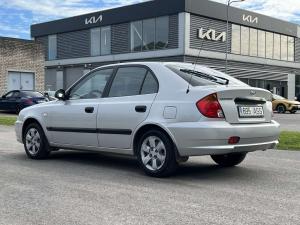 Hyundai Accent 2004 in Narva, with an engine capacity of 1.30 L and mileage of 101 thousand km for 1499 €, photo 7 on AUTOMOTO.COM.LV