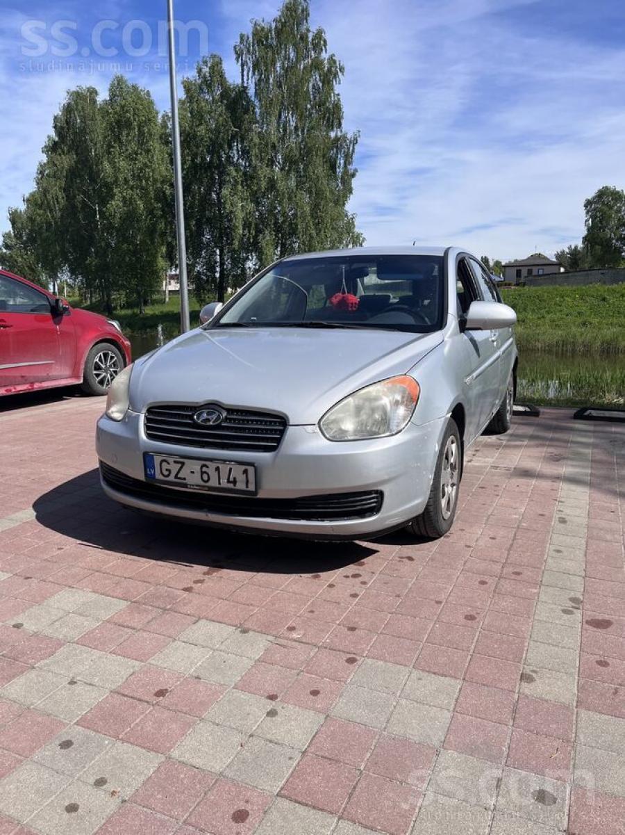 Хендай Акцент 2007 в Рига, объемом двигателя 1.60 л и пробегом 189 тыс. км за 1350 €, фото 1 на AUTOMOTO.COM.LV