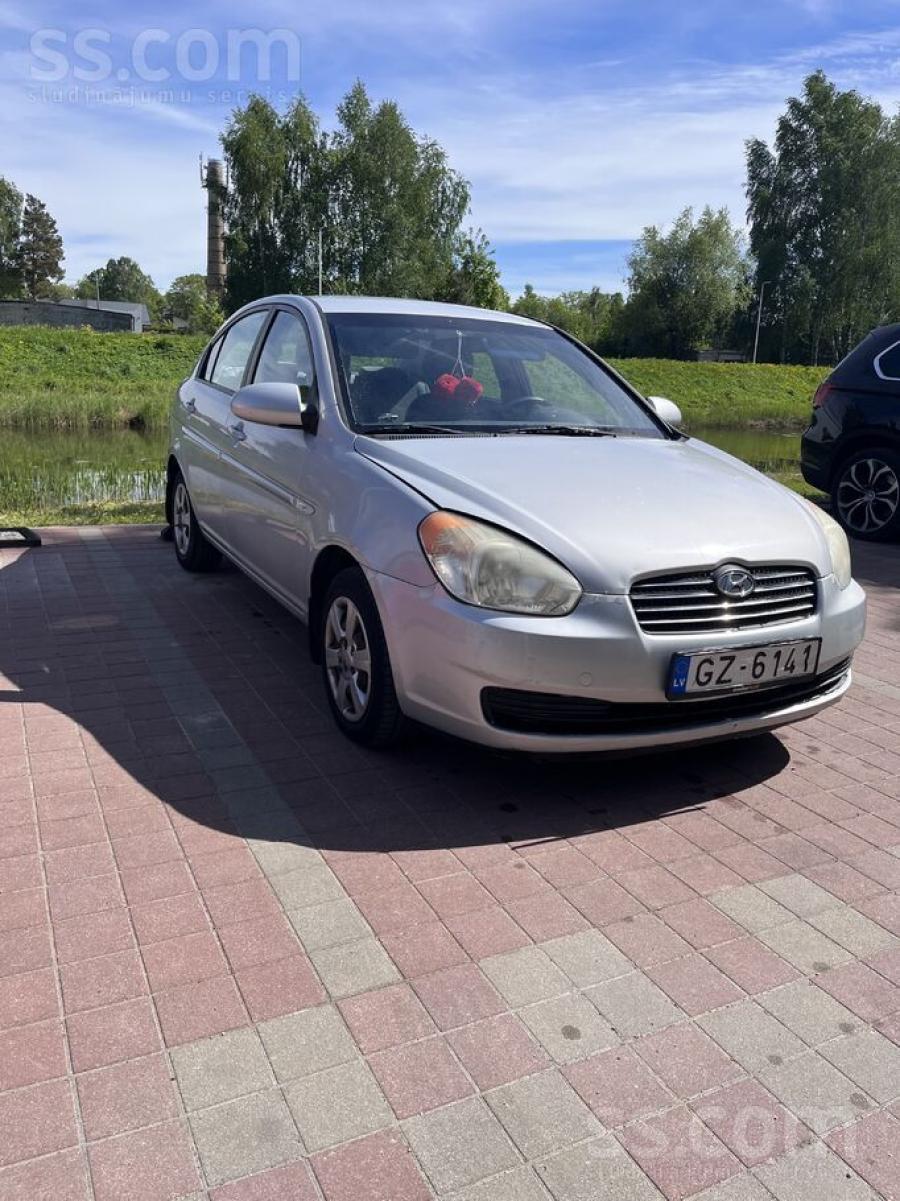 Хендай Акцент 2007 в Рига, объемом двигателя 1.60 л и пробегом 189 тыс. км за 1350 €, фото 3 на AUTOMOTO.COM.LV