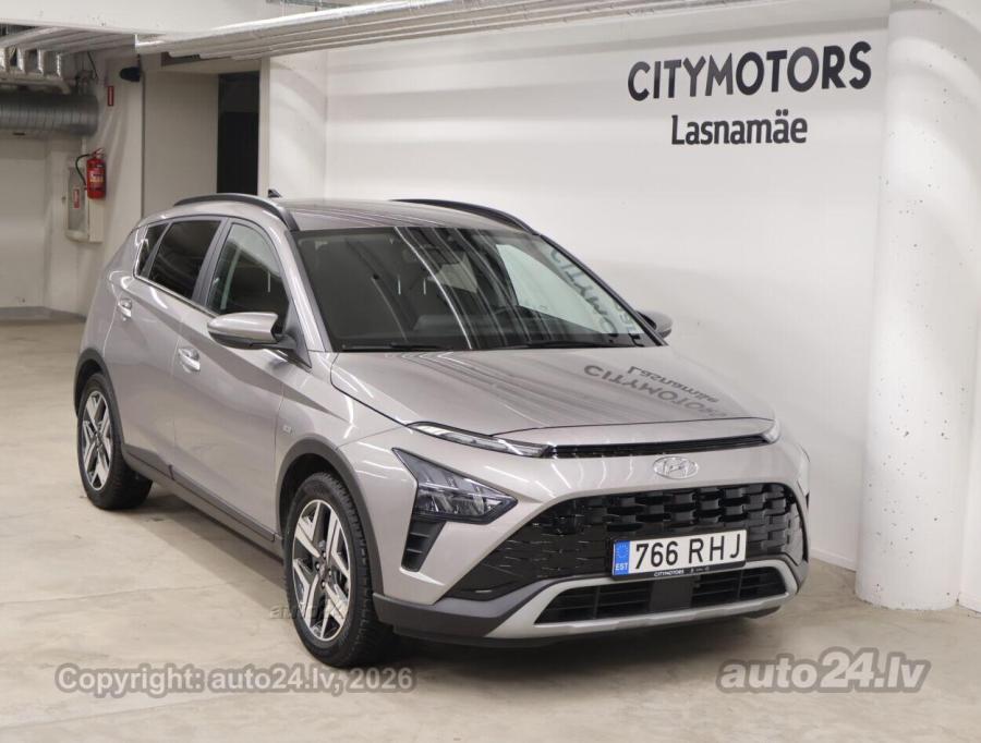 Smilšu krāsa Hyundai Bayon 2023 Tallina, ar dzinēja tilpumu 1.00 L un nobraukumu 26 tūkst. km par 17900 €, foto 4 vietnē AUTOMOTO.COM.LV