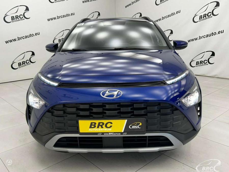 Blue Hyundai Bayon 2022 in Vilnius, with an engine capacity of 1.00 L and mileage of 28 thousand km for 14900 €, photo 22 on AUTOMOTO.COM.LV