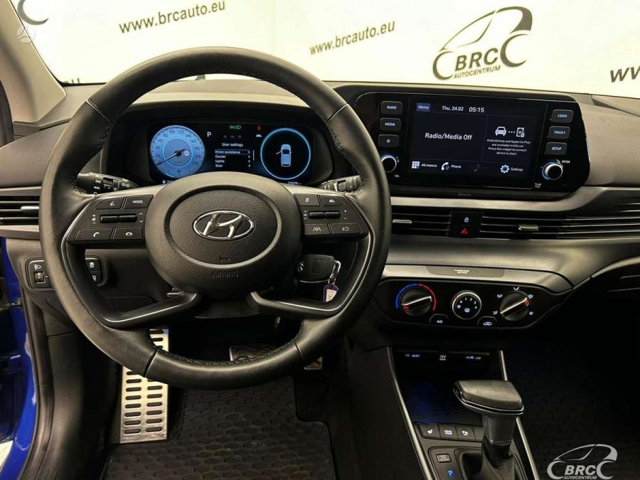 Zils Hyundai Bayon 2022 Viļņa, ar dzinēja tilpumu 1.00 L un nobraukumu 28 tūkst. km par 13900 €, foto 11 vietnē AUTOMOTO.COM.LV