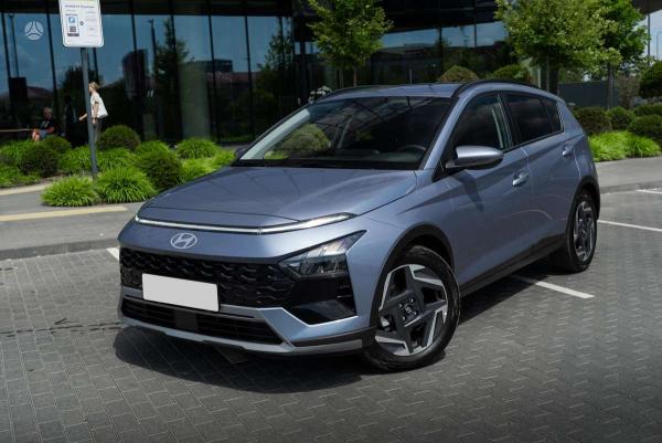 Zils Hyundai Bayon 2025 Viļņa, ar dzinēja tilpumu 1.00 L un nobraukumu 4 tūkst. km par 20999 €, foto 1 vietnē AUTOMOTO.COM.LV