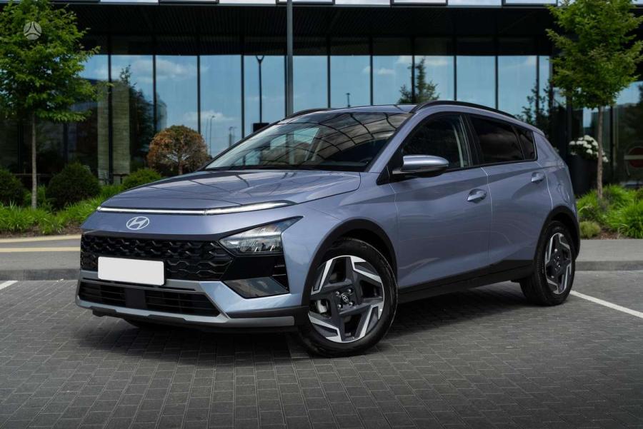 Zils Hyundai Bayon 2025 Viļņa, ar dzinēja tilpumu 1.00 L un nobraukumu 4 tūkst. km par 20999 €, foto 3 vietnē AUTOMOTO.COM.LV