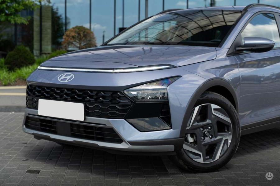 Zils Hyundai Bayon 2025 Viļņa, ar dzinēja tilpumu 1.00 L un nobraukumu 4 tūkst. km par 20999 €, foto 5 vietnē AUTOMOTO.COM.LV