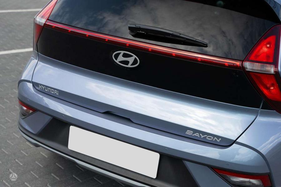 Zils Hyundai Bayon 2025 Viļņa, ar dzinēja tilpumu 1.00 L un nobraukumu 4 tūkst. km par 20999 €, foto 14 vietnē AUTOMOTO.COM.LV