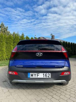 Blue Hyundai Bayon 2021 in Klaipeda, with an engine capacity of 1.00 L and mileage of 92 thousand km for 10500 €, photo 4 on AUTOMOTO.COM.LV