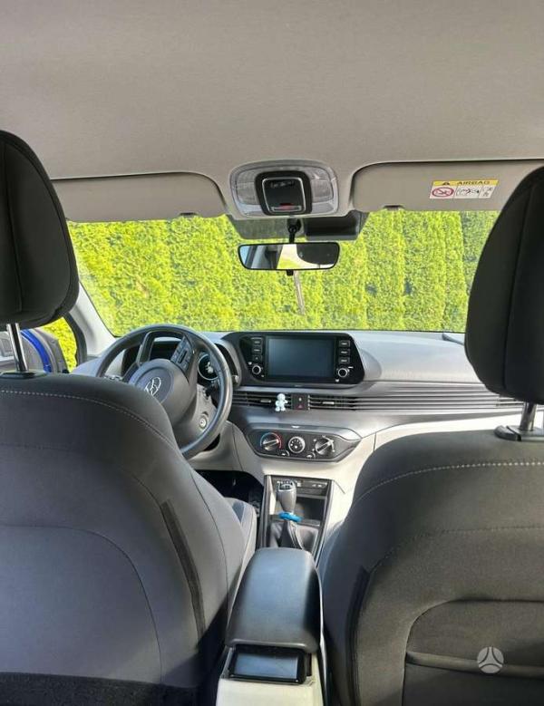 Zils Hyundai Bayon 2021 Klaipėda, ar dzinēja tilpumu 1.00 L un nobraukumu 92 tūkst. km par 10500 €, foto 7 vietnē AUTOMOTO.COM.LV