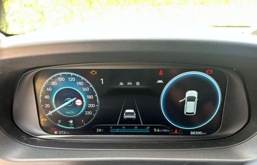 Blue Hyundai Bayon 2021 in Klaipeda, with an engine capacity of 1.00 L and mileage of 92 thousand km for 10500 €, photo 10 on AUTOMOTO.COM.LV