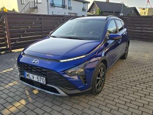 Zils Hyundai Bayon 2023 Klaipėda, ar dzinēja tilpumu 1.00 L un nobraukumu 33 tūkst. km par 17500 €, foto  vietnē AUTOMOTO.COM.LV