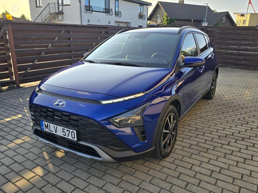 Zils Hyundai Bayon 2023 Klaipėda, ar dzinēja tilpumu 1.00 L un nobraukumu 33 tūkst. km par 17500 €, foto 1 vietnē AUTOMOTO.COM.LV