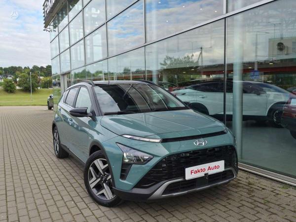 Hyundai Bayon 2021 Viļņa vietnē Zaļš Hyundai Bayon 2021 Viļņa, ar dzinēja tilpumu 1.00 L un nobraukumu 68 tūkst. km par 13250 €, foto 7 vietnē AUTOMOTO.COM.LV