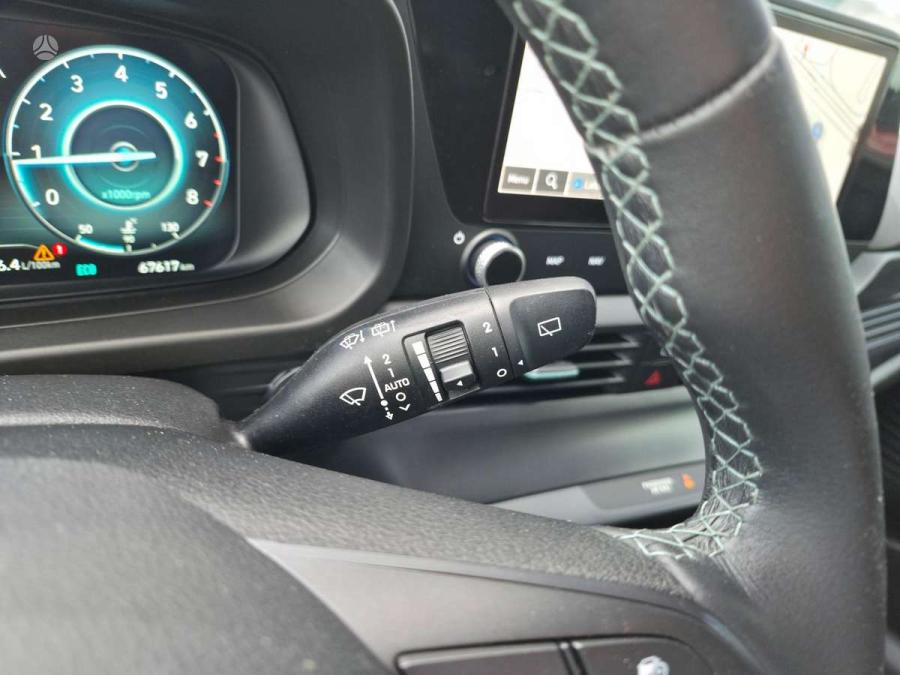 Green Hyundai Bayon 2021 in Vilnius, with an engine capacity of 1.00 L and mileage of 68 thousand km for 13250 €, photo 16 on AUTOMOTO.COM.LV