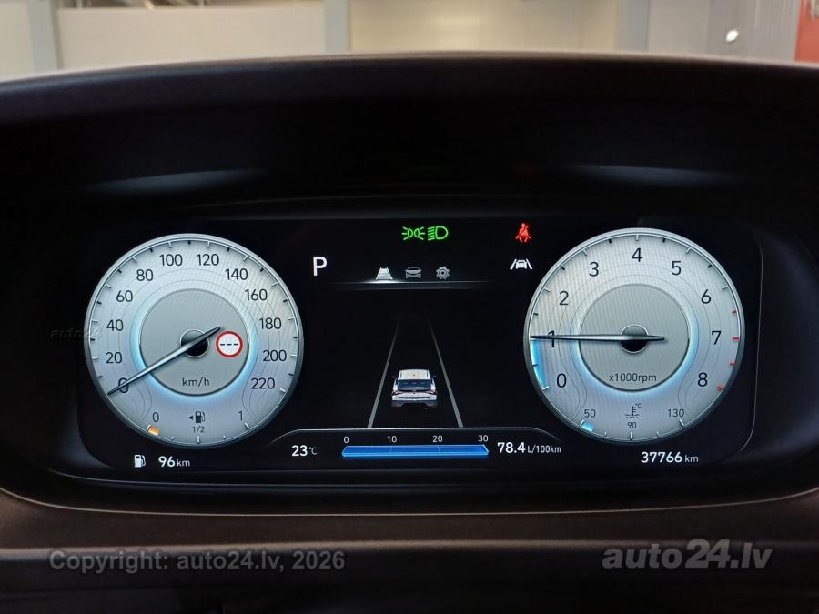 Green Hyundai Bayon 2021 in Tallinn, with an engine capacity of 1.00 L and mileage of 37 thousand km for 14900 €, photo 12 on AUTOMOTO.COM.LV