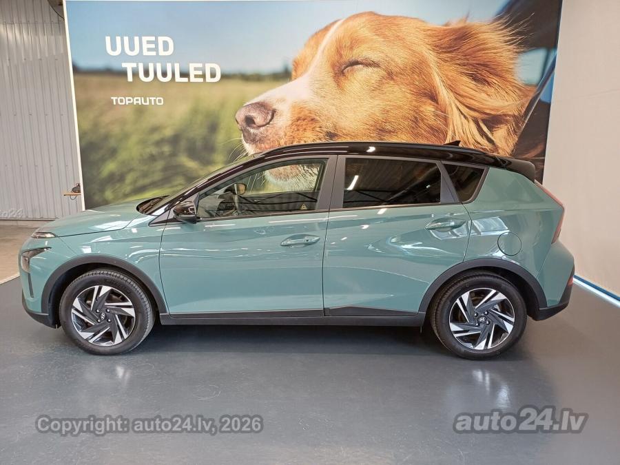 Green Hyundai Bayon 2021 in Tallinn, with an engine capacity of 1.00 L and mileage of 37 thousand km for 14900 €, photo 21 on AUTOMOTO.COM.LV
