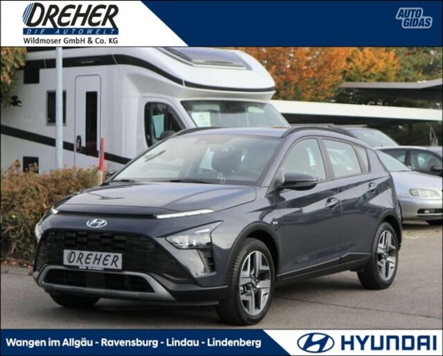 Pelēks Hyundai Bayon 2023 Kauņa, ar dzinēja tilpumu 1.00 L un nobraukumu 19 tūkst. km par 22379 €, foto 1 vietnē AUTOMOTO.COM.LV